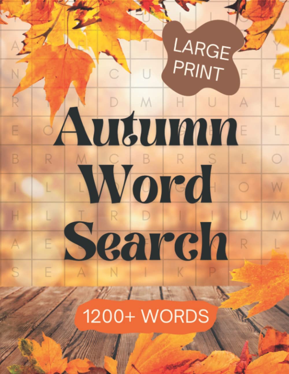 Autumn Word Search - Sudoku Puzzle & Word Search Books