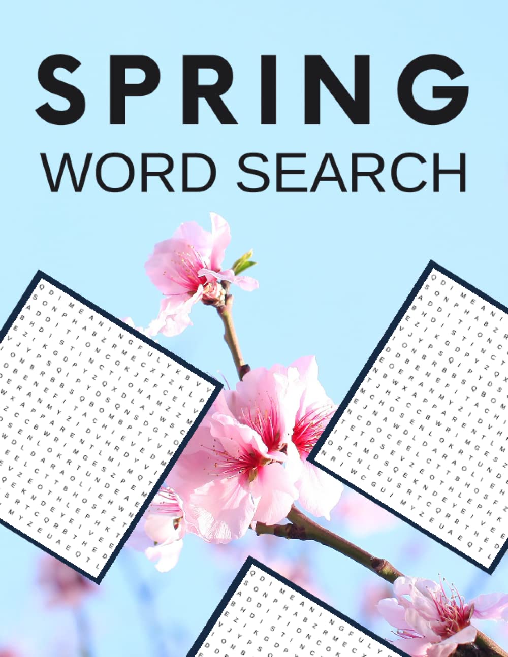 Spring Word Search - Sudoku Puzzle & Word Search Books