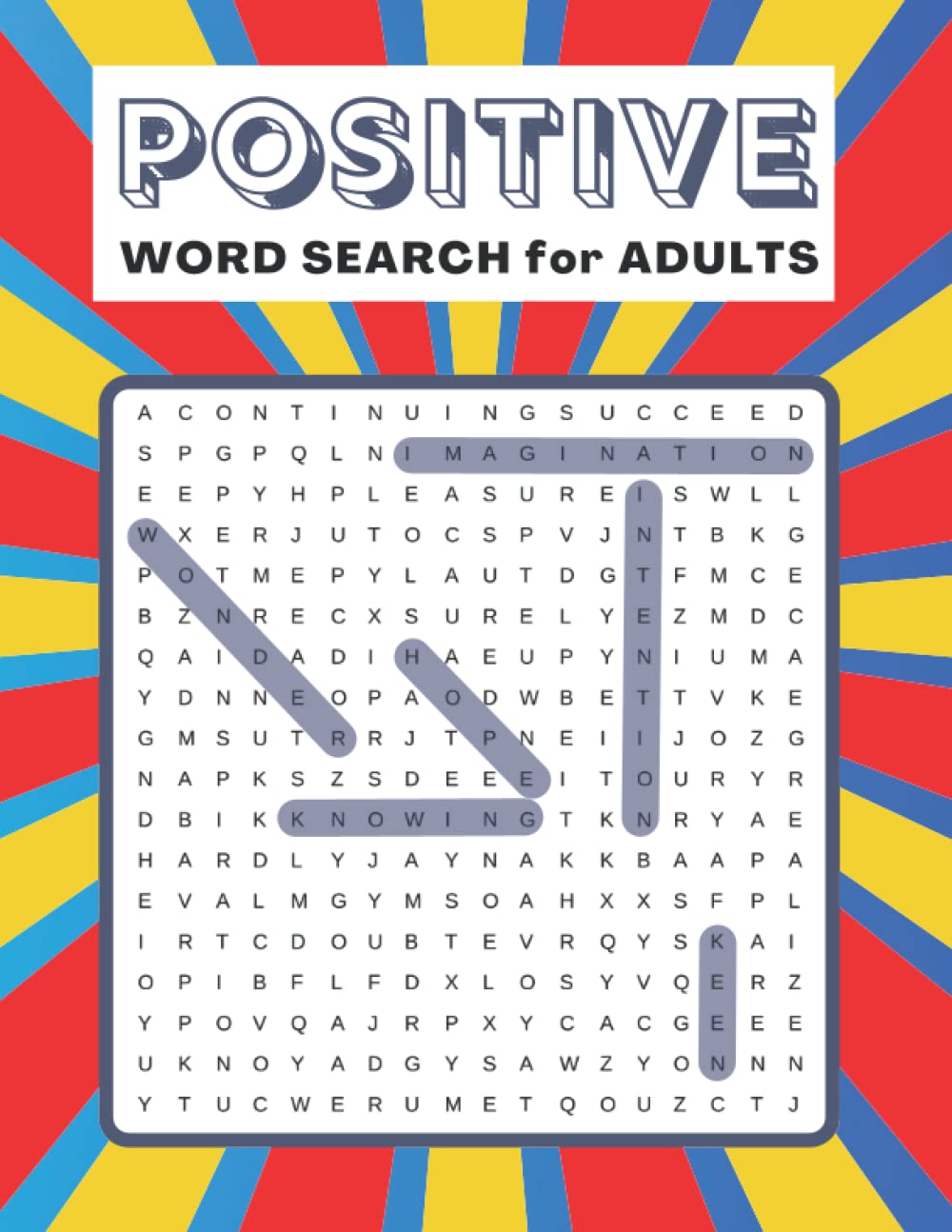Positive Word Search For Adults - Sudoku Puzzle & Word Search Books