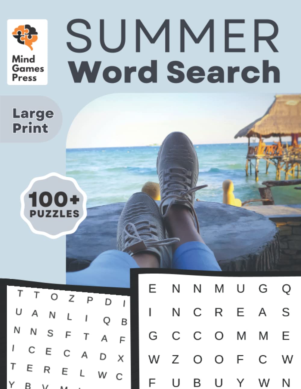 Summer Word Search - Sudoku Puzzle & Word Search Books